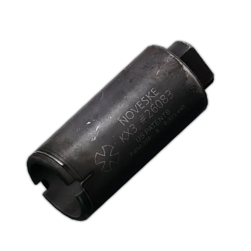 AR-15 Noveske KX3 5.56x45消焰器【KX3】_消焰器_功能配件_逃离塔科夫Wiki，逃离塔科夫中文Wiki，逃离塔科夫教程，逃离塔科夫工具，逃离塔科夫任务，逃离塔科夫百科 ...