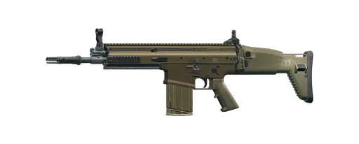 FN SCAR-H 7.62x51 突击步枪 (FDE) CQC【Mk 17 CQC】_改装枪械_武器_逃离塔科夫Wiki，逃离塔科夫中文 ...