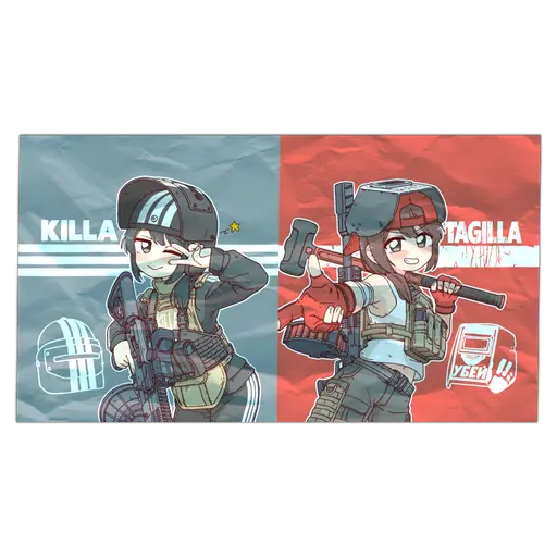 Killa 与 Tagilla 海报【海报】_海报_战利品_逃离塔科夫Wiki，逃离塔科夫中文Wiki，逃离塔科夫教程，逃离塔科夫工具，逃离塔 ...