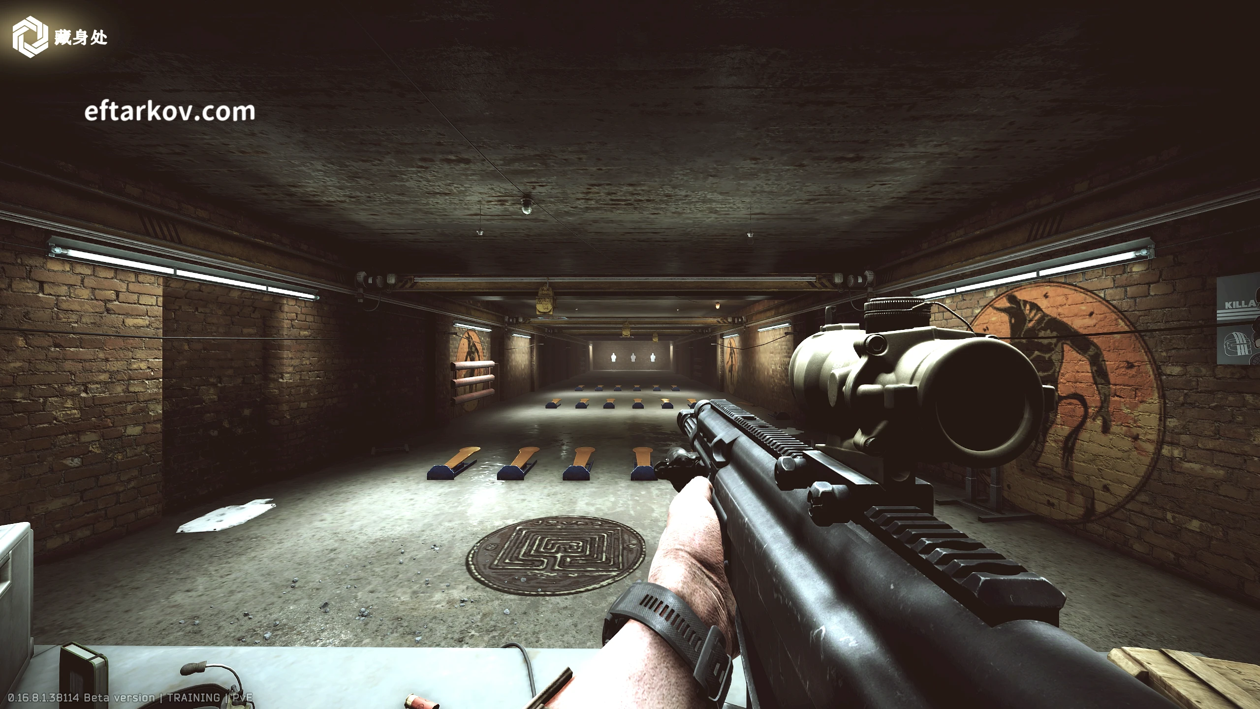 Trijicon ACOG TA01NSN 4x32 瞄准镜（黄褐色）【TA01NSN】_突击瞄准镜_功能配件_逃离塔科夫Wiki，逃离塔科夫 ...